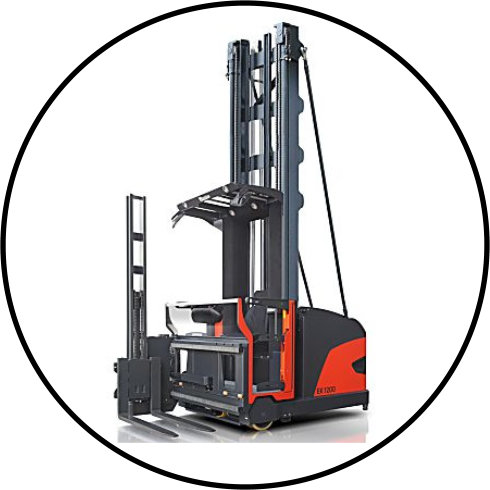 Magaziner Schmalgang- & Hochregalstapler - Hedemann Gabelstapler